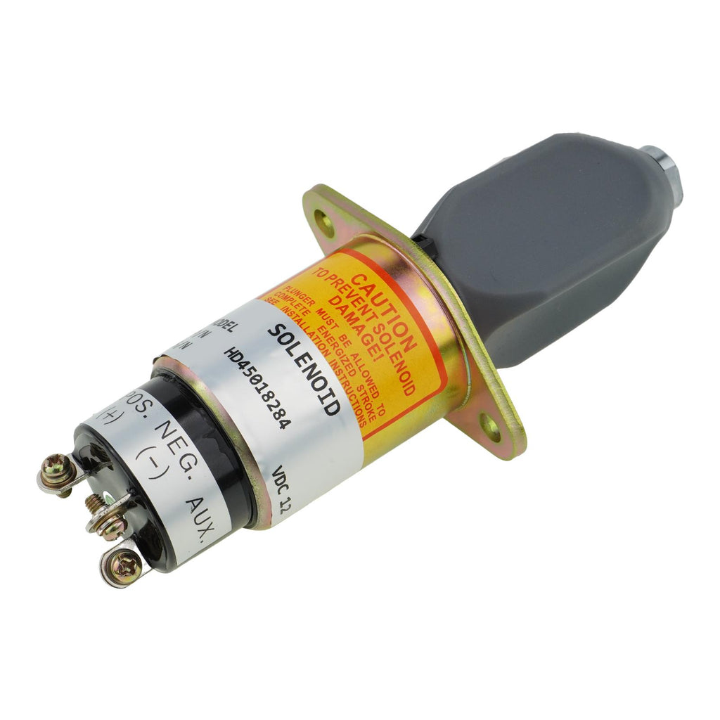 Fuel Stop Solenoid 0307-2820-00 3-Terminal 12V for Onan Cummins Genset ...