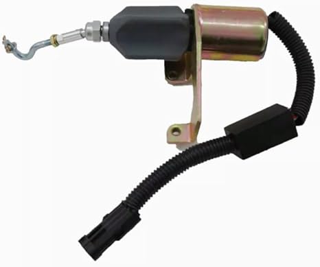 Shut Off Solenoid 5346202 5346207 Compatible with Cummins Engine 6BT 6 ...