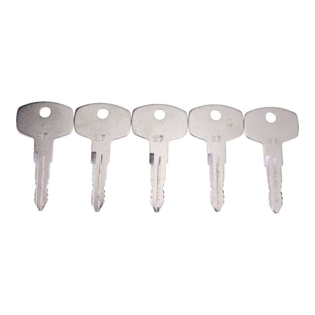 5X Forklift Ignition Key X7 for Nissan Forklift Truck Equipment N1417 ...