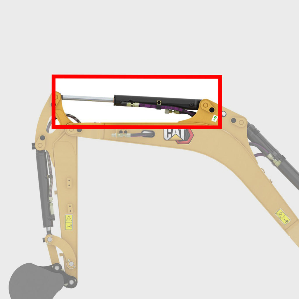Hydraulic Dipper Tilt Cylinder for Caterpillar CAT Mini Excavators 301 ...