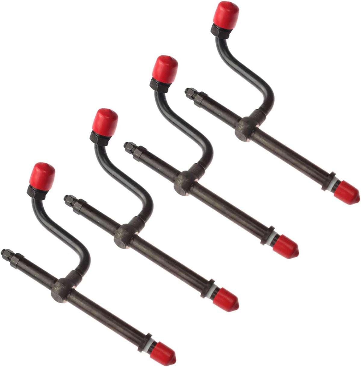 4Pcs Fuel Injector AR50781 AR39811 AR46846 SE501163 for John Deere 301 ...
