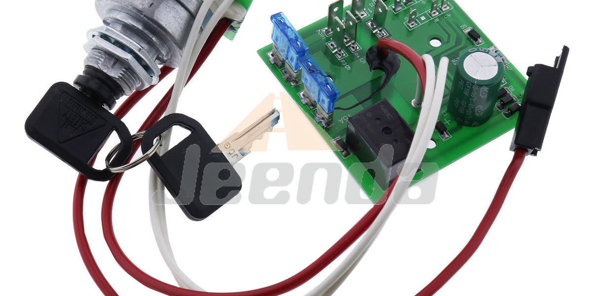 JEENDA Ignition Switch Module with Key AM122913 Compatible with John D