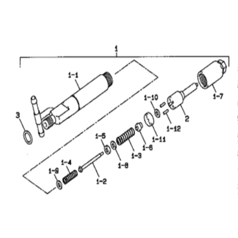 4Pcs Fuel Injector Assembly ME012581 093500-6030 for Mitsubishi 4D35 E ...