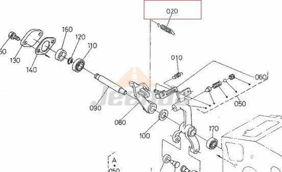 JEENDA Spring Governor 19094-56410 for Kubota V1505 – JEENDA CONTROLS ...