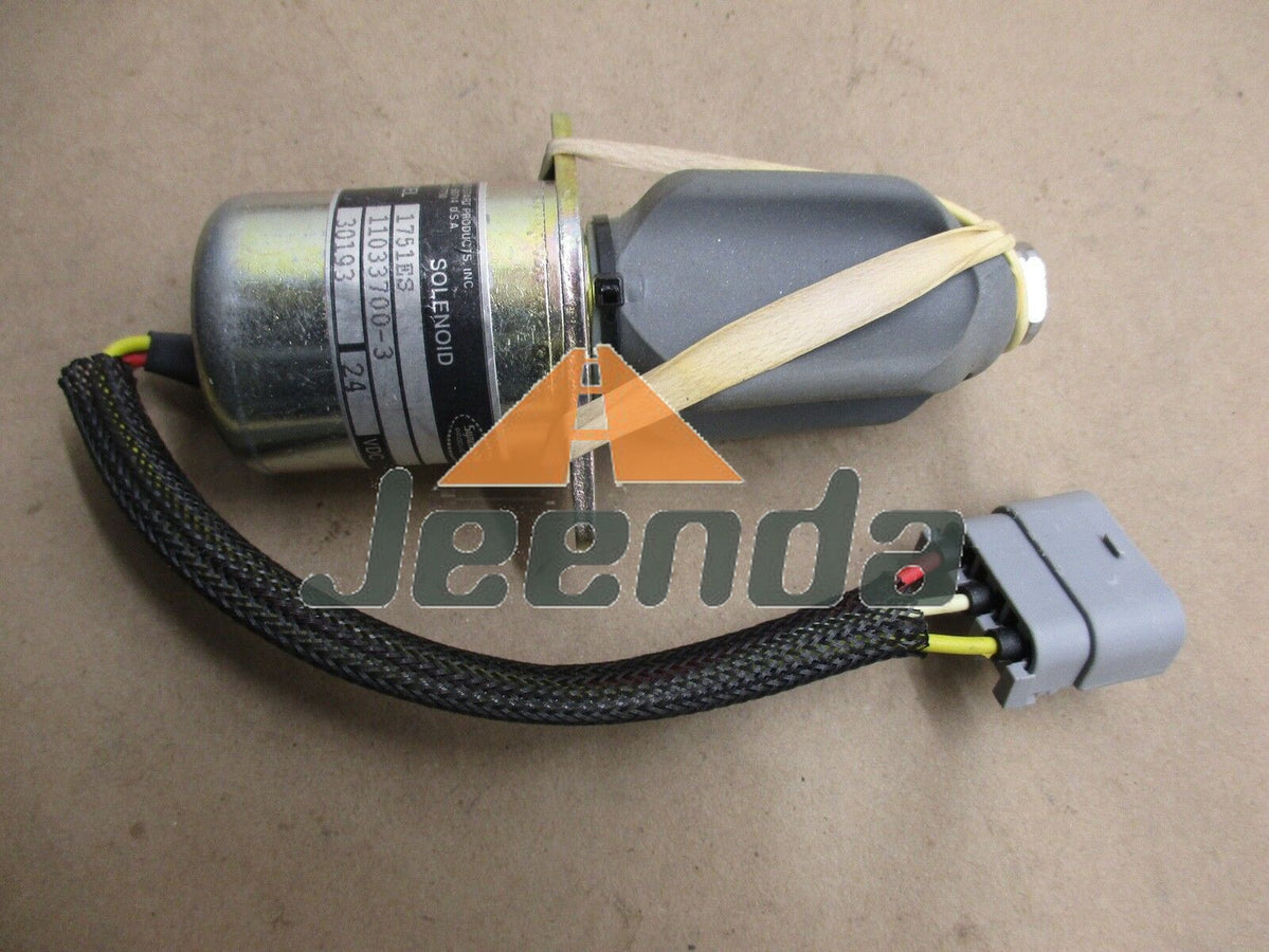 Stop solenoid VOE11033700 for Volvo Wheel Loaders L70C L330C L70B L330 ...